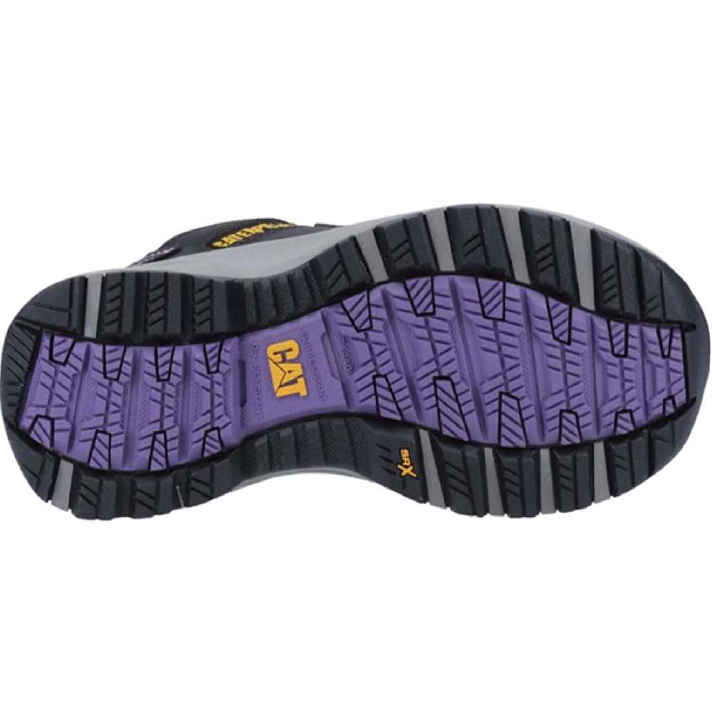 CAT P311791 ELMORE WOMEN STEEL TOE S1P SAFETY SHOE, BLACK