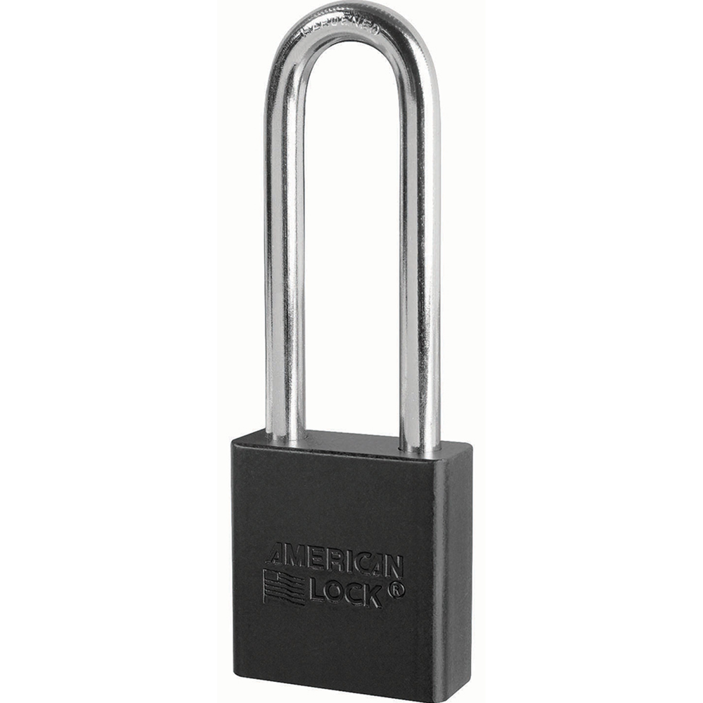 AMERICAN LOCK A1207KABLK SOLID BODY PADLOCK